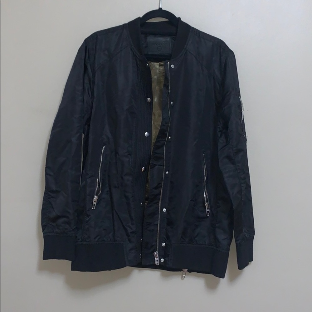 Long Bomber Jacket - Gem